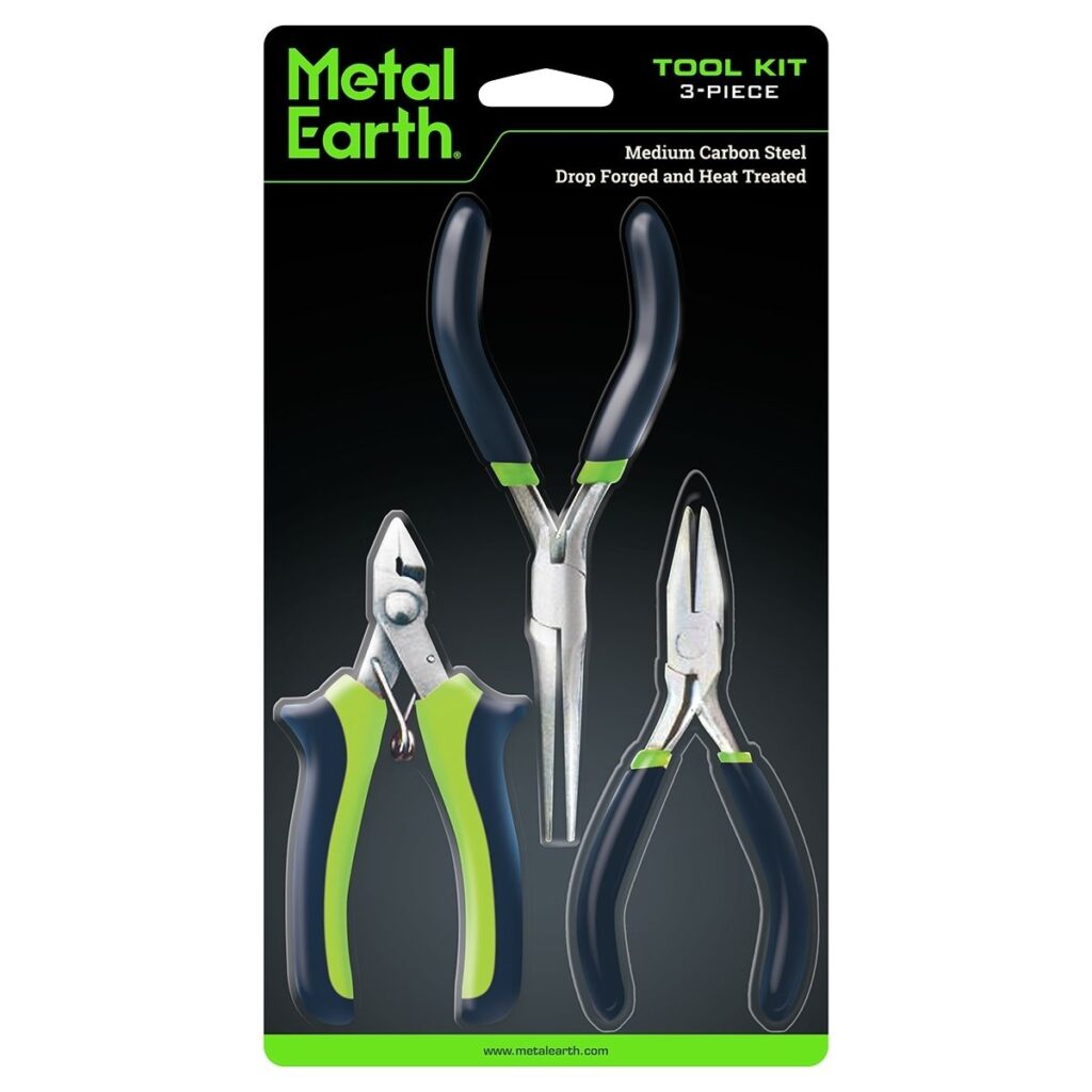 Metal Earth Accessories: 3-Piece Tool Set – Botter.co.nz