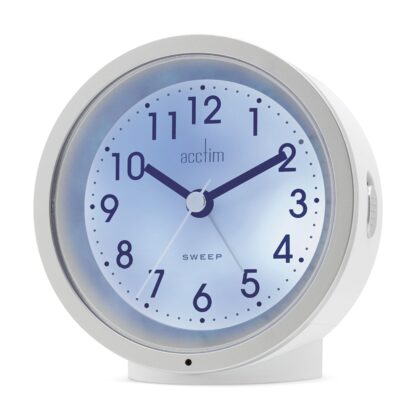 Acctim Caleb Smartlite Alarm Clock, White – Botter.co.nz